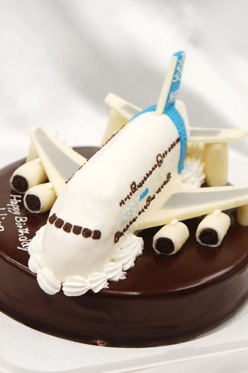飛行機のケーキ／エアバスA380 | 魔法のバースデーケーキblog